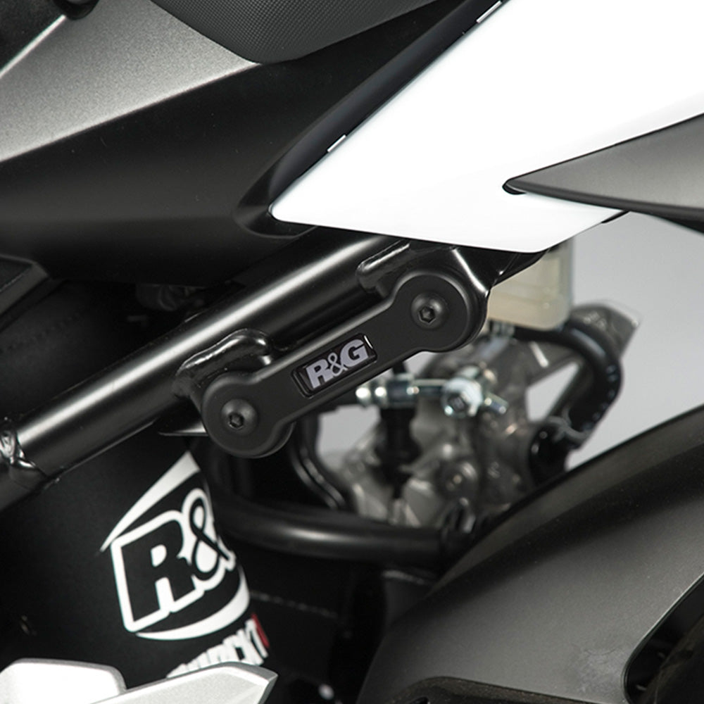 Rear Footrest Plate Black KTM390 Advnture 20- R&G (BLP0119BK) – Pierce Motorcycles